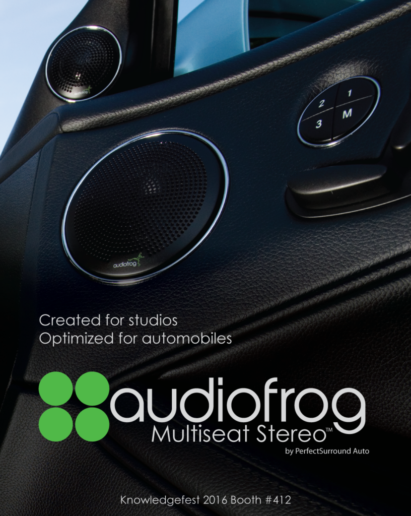 Audiofrog Gives Driver and Passengers an Audiophile Experience with New ...